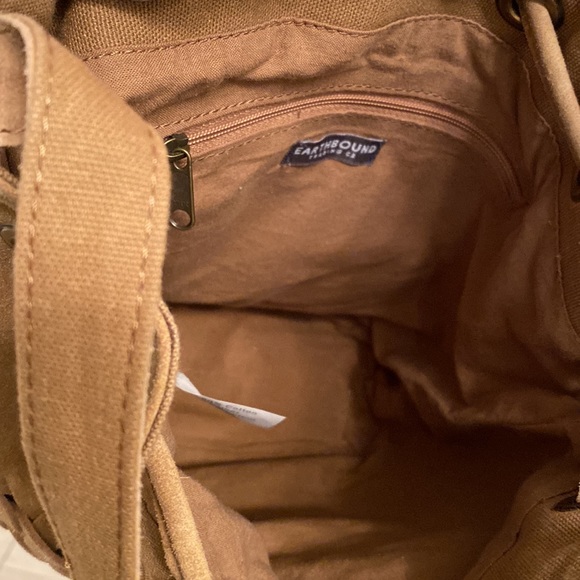 EARTHBOUND | Bags | Suede And Canvas Crossbody Bag Boho Style | Poshmark